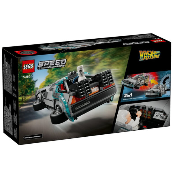 LEGO 77256 Back to the Future: DeLorean Time Machine with Doc and Marty ...